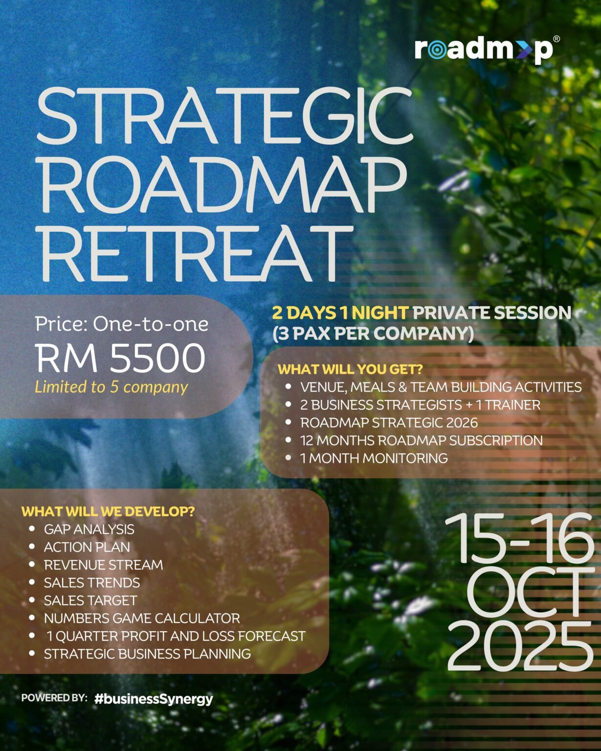 Strategic ROADMAP Retreat 2025 – businesssynergy.my